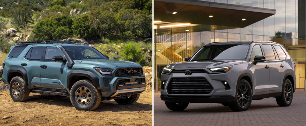 Elegant Highlander Vs 4runner Size Pictures